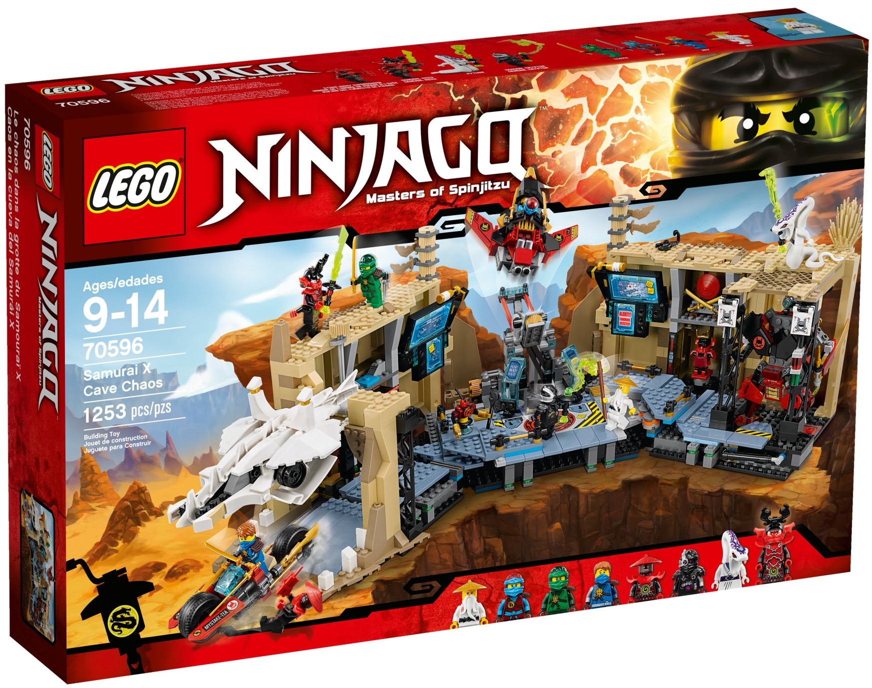 Samurai X Cave Chaos (70596) | Compare LEGO® Set Prices | Brickfall