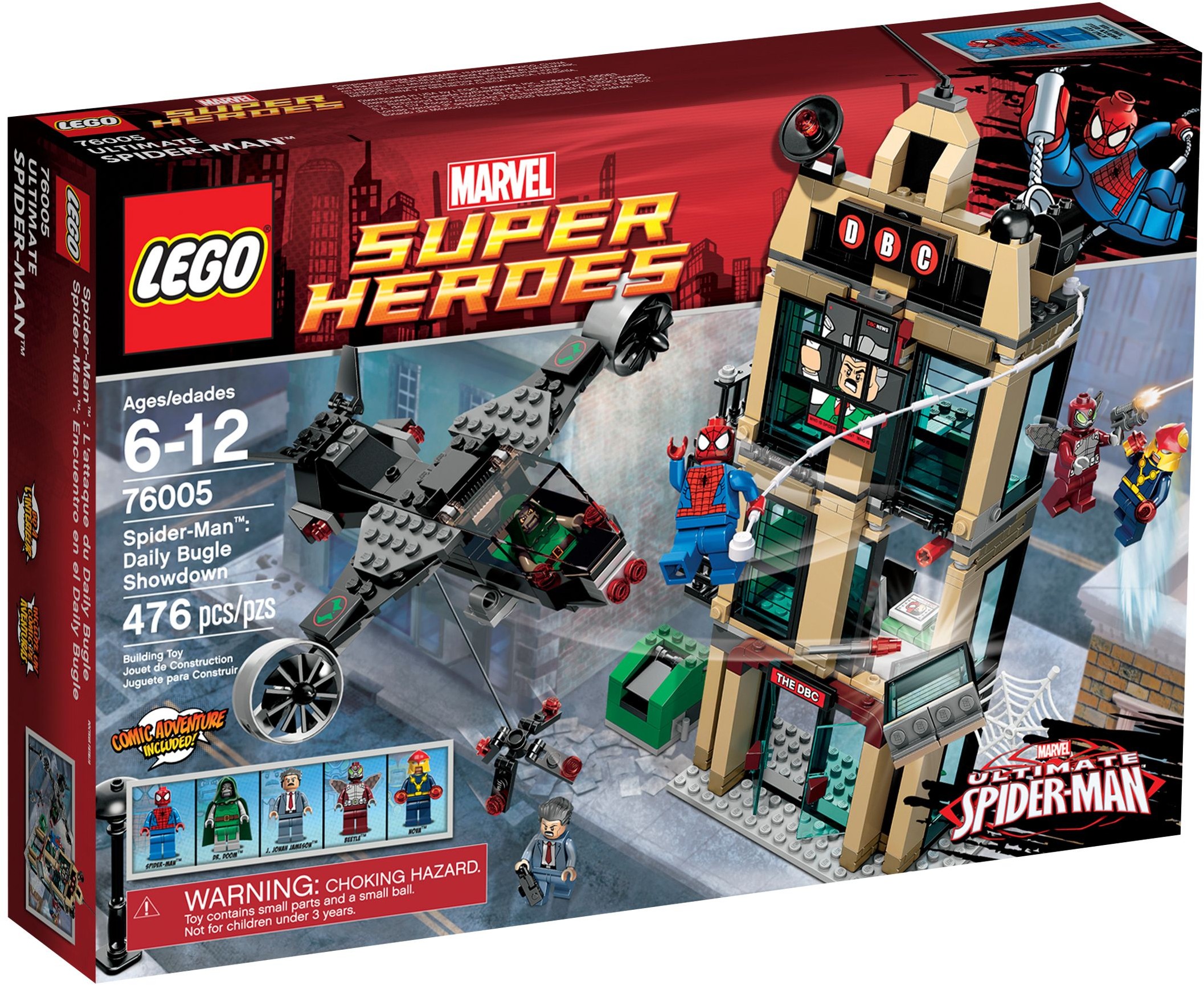 Spider-Man: Daily Bugle Showdown (76005) | Compare LEGO® Set Prices ...