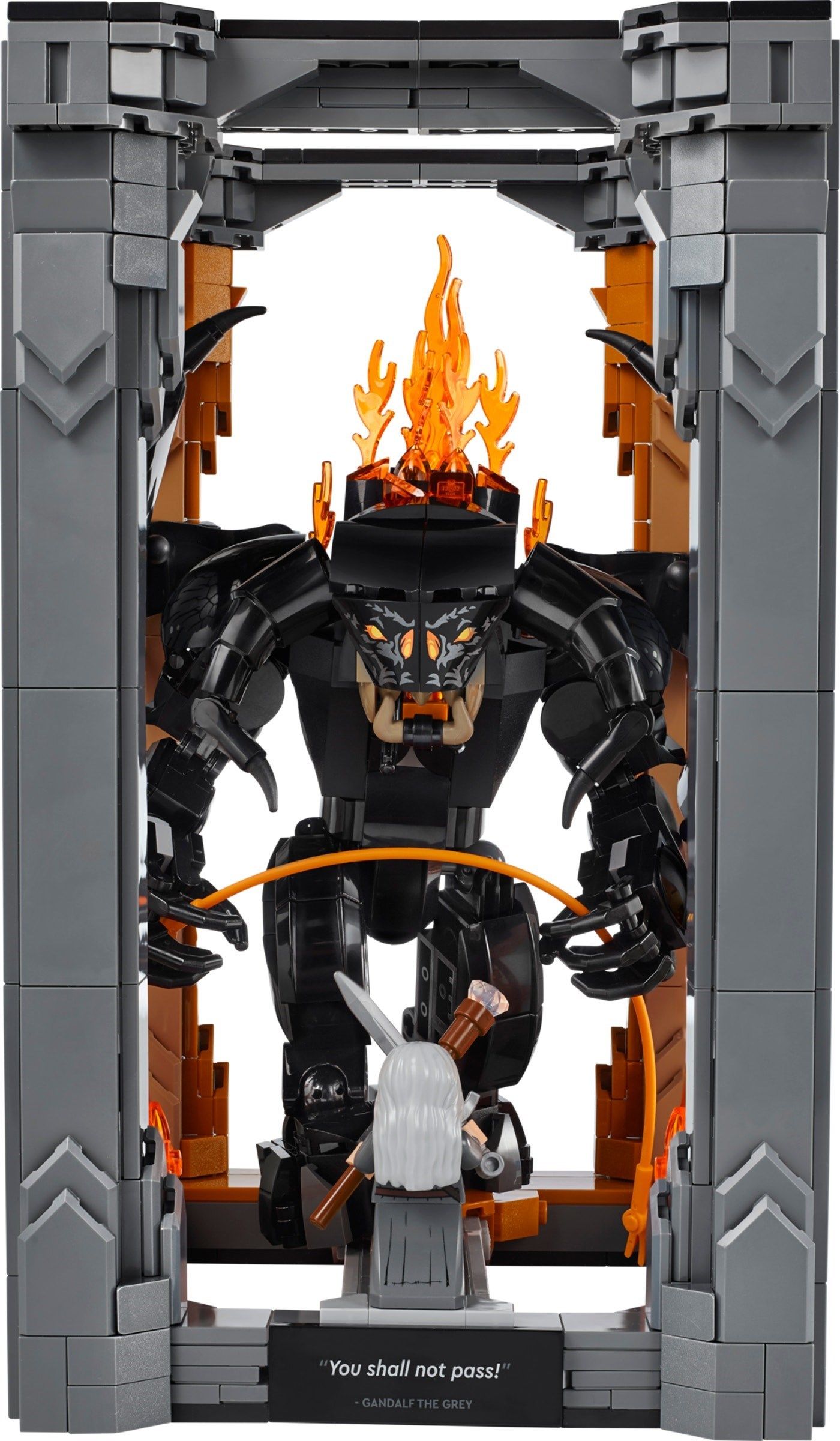 The Lord of the Rings: Balrog Book Nook (10367) | Compare LEGO® Set ...