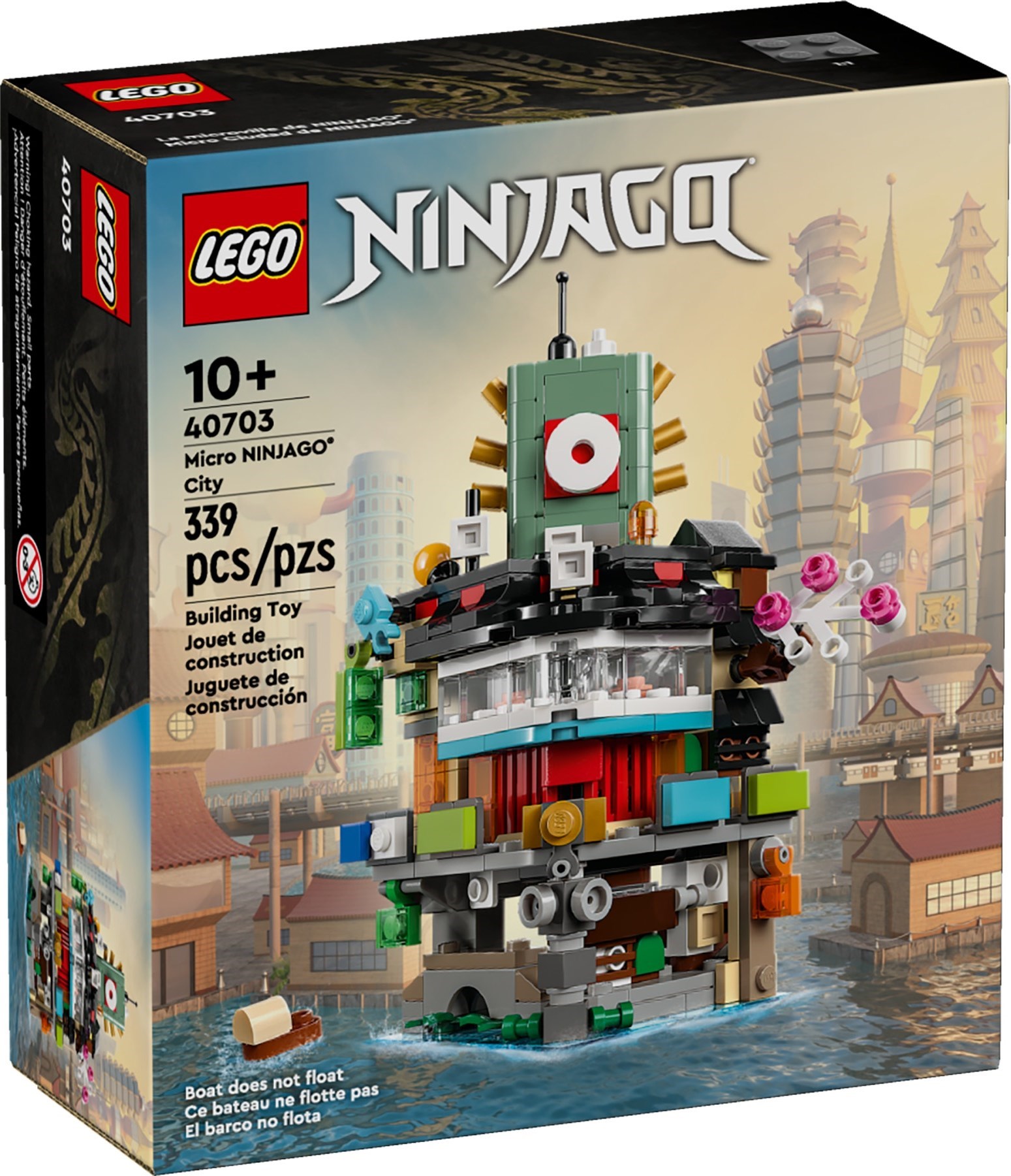 Micro NINJAGO City (40703) | Compare LEGO® Set Prices | Brickfall