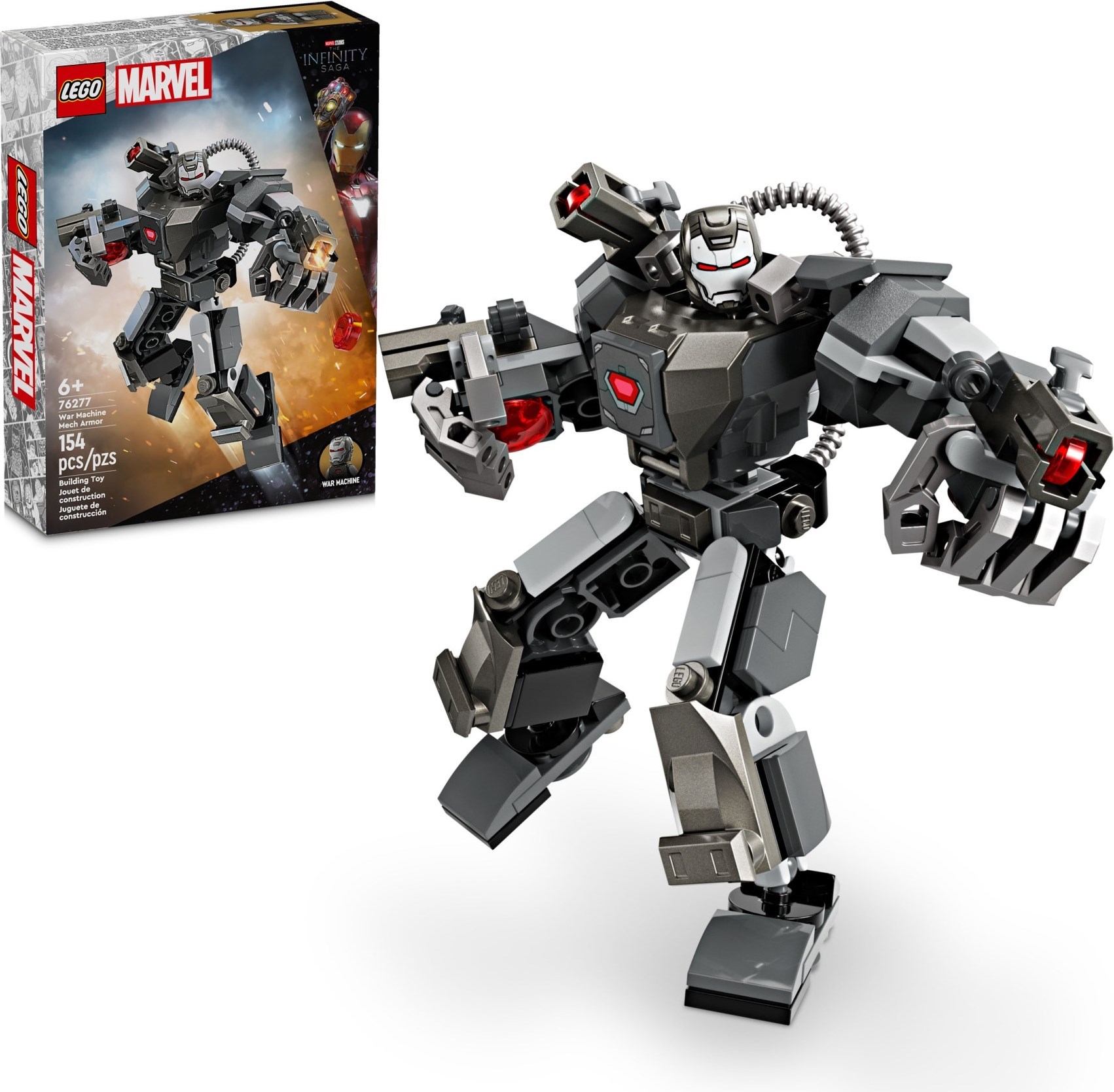 War Machine Mech Armor (76277) | Compare LEGO® Set Prices | Brickfall