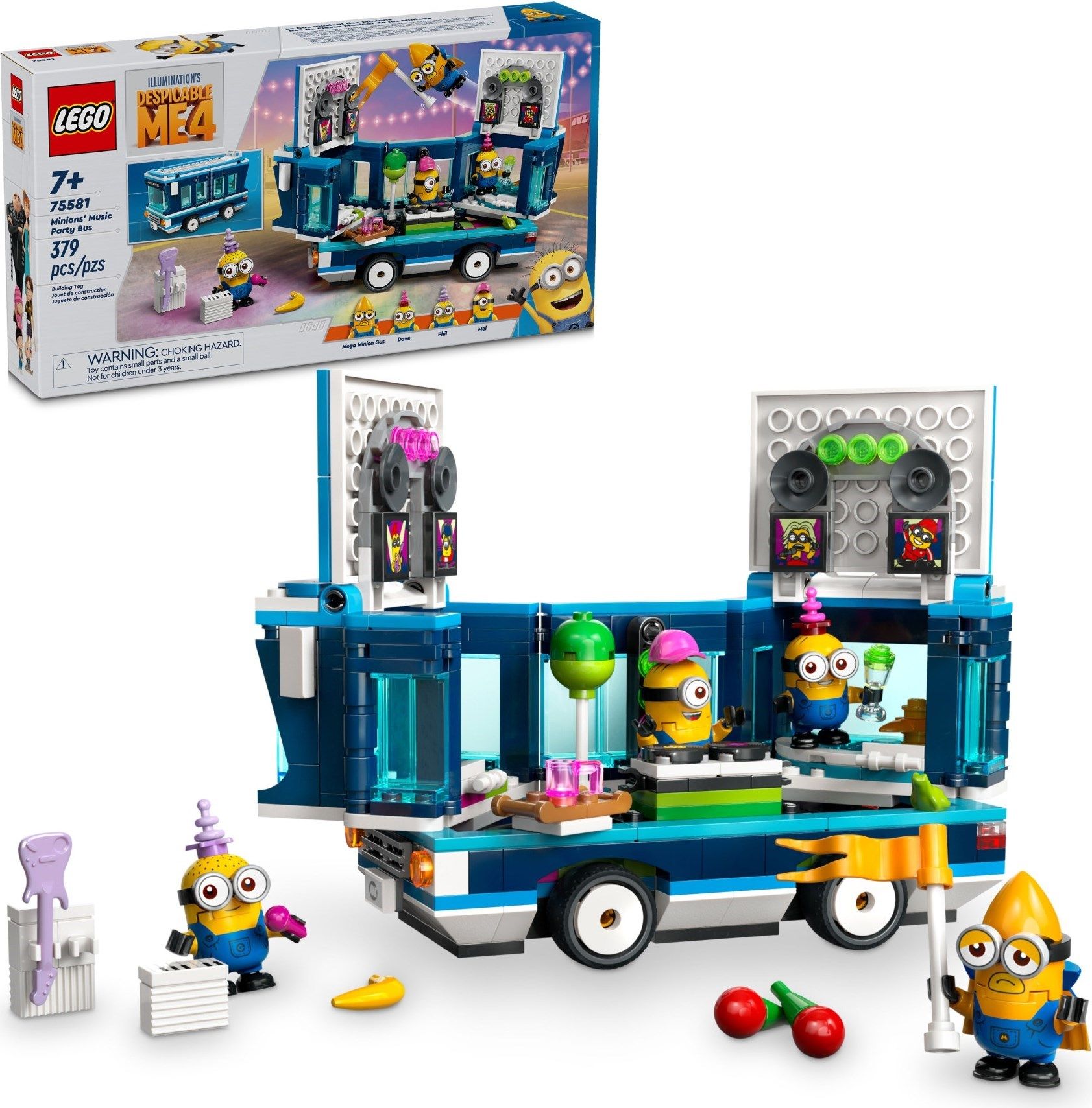 Minions' Music Party Bus (75581) | Compare LEGO® Set Prices | Brickfall