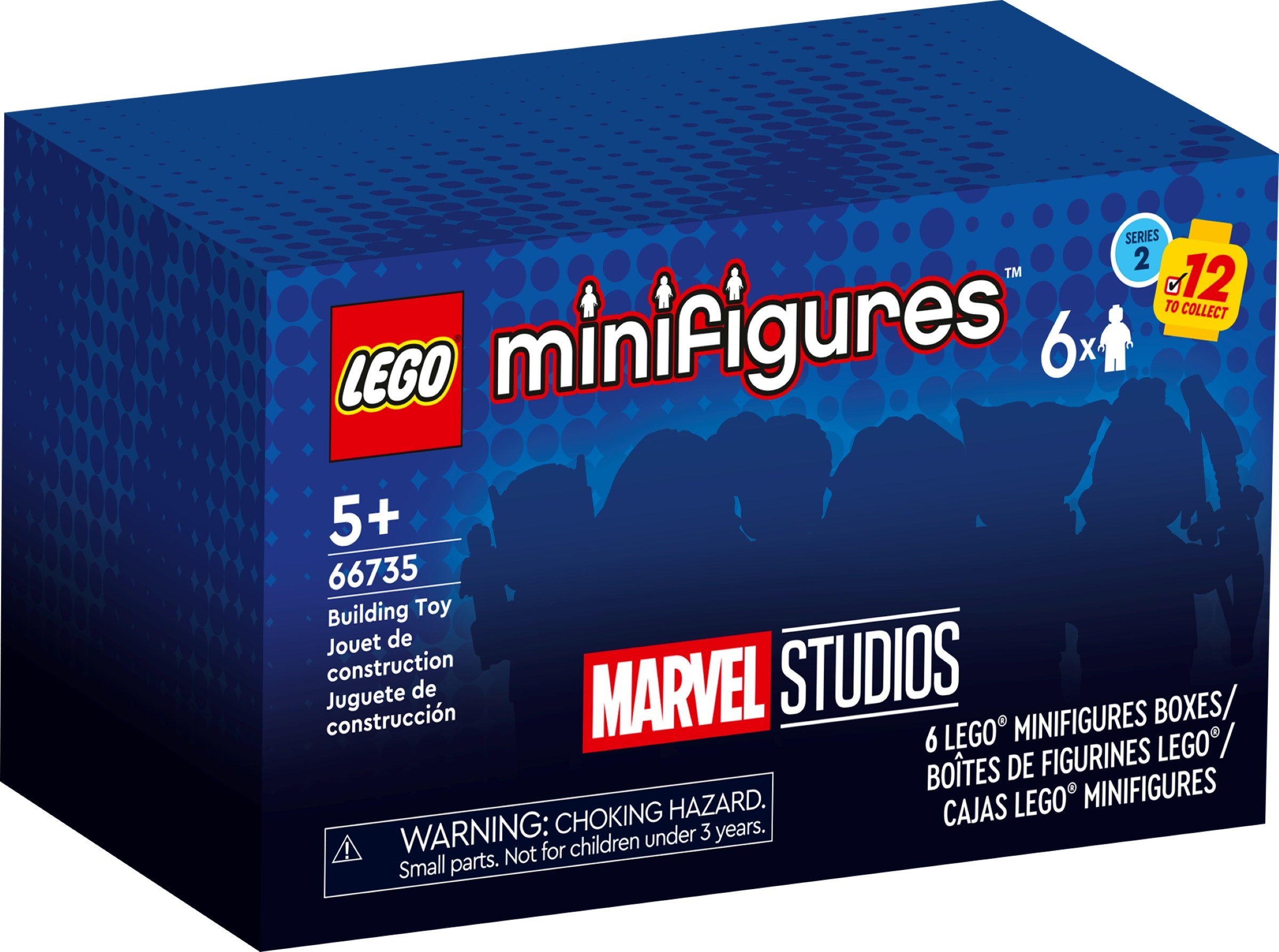 LEGO Minifigures - Marvel Studios Series 2 {Box of 6 random packs ...
