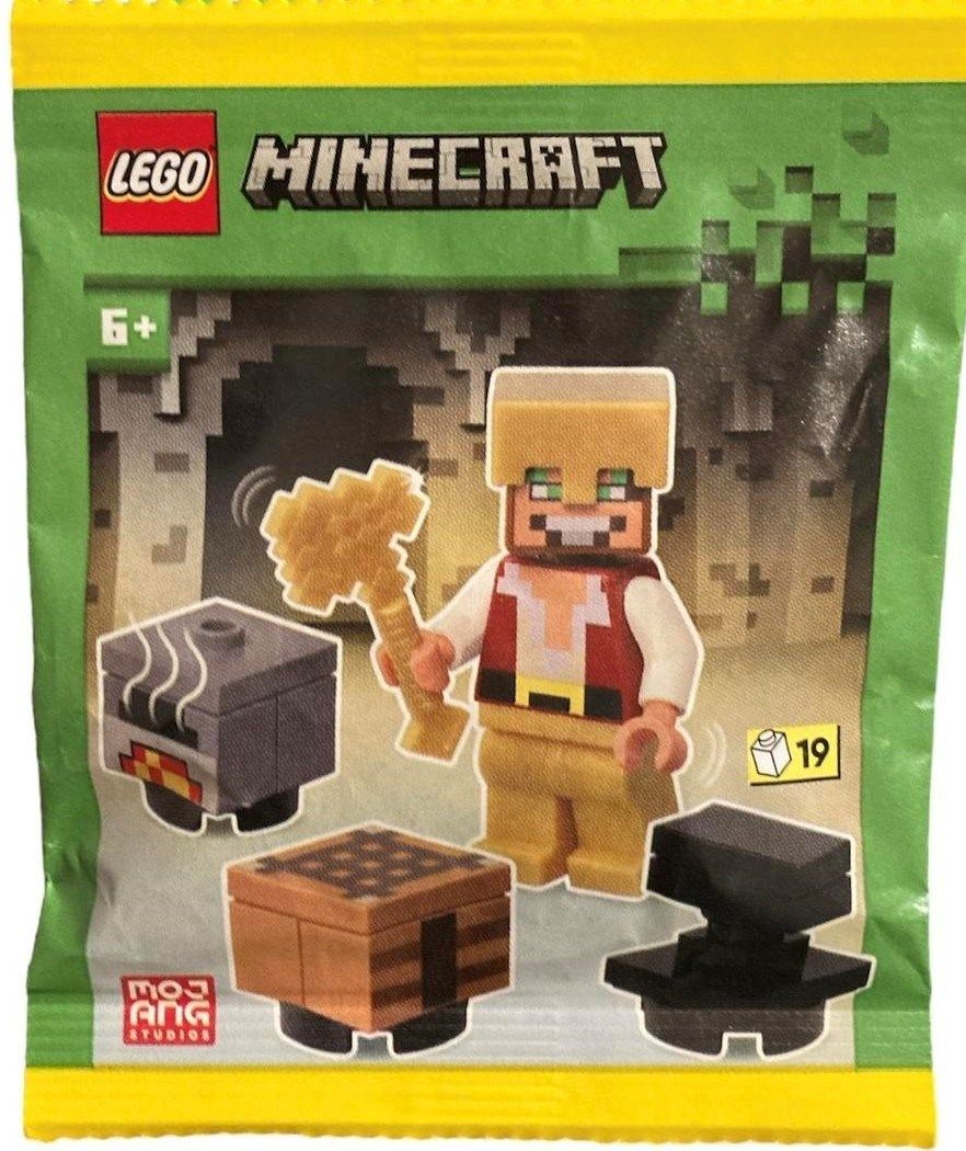 Hero with Crafting Table, Furnace and Anvil (472506) | Compare LEGO ...