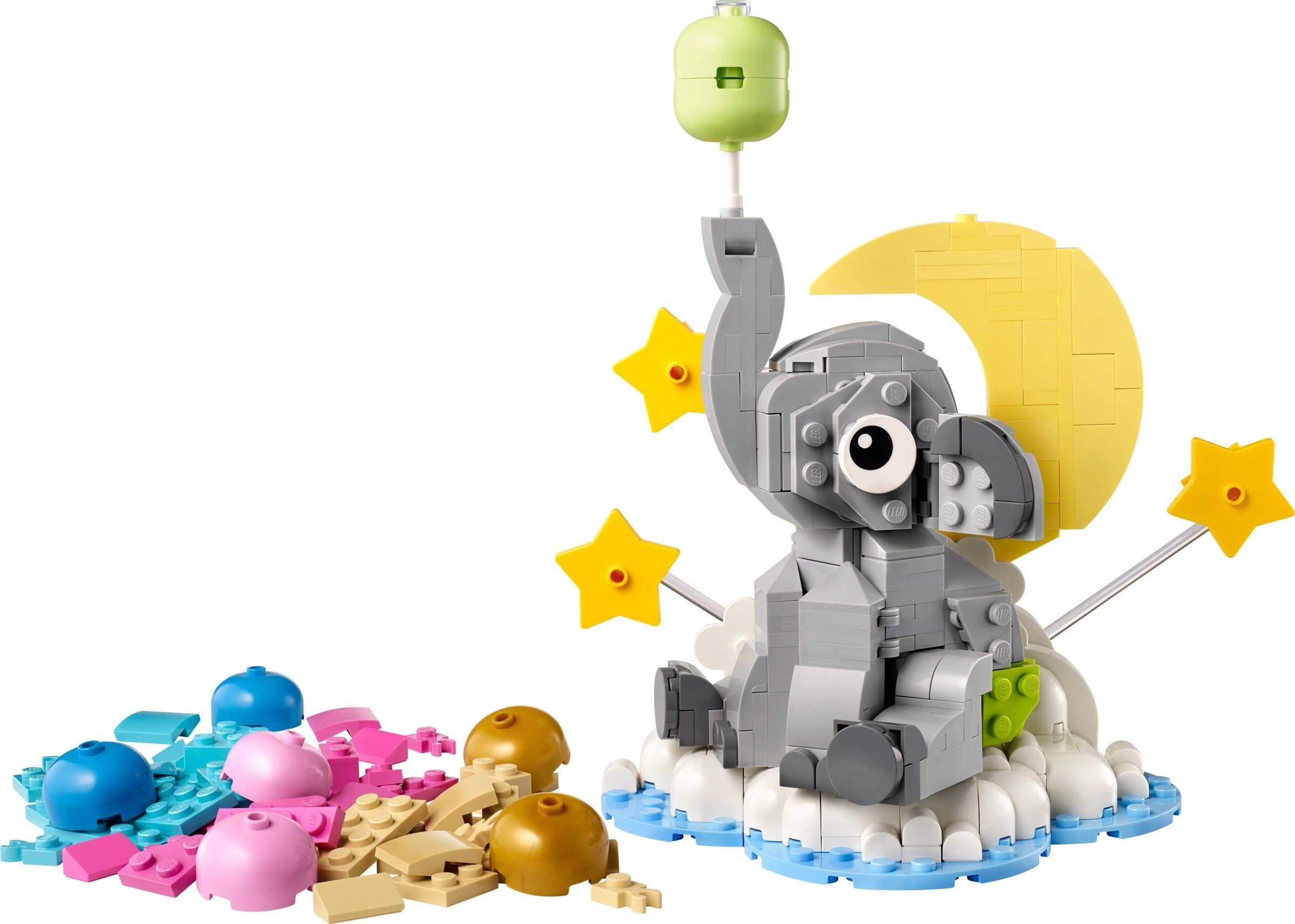 Baby Elephant in the Sky (40814) | Compare LEGO® Set Prices | Brickfall