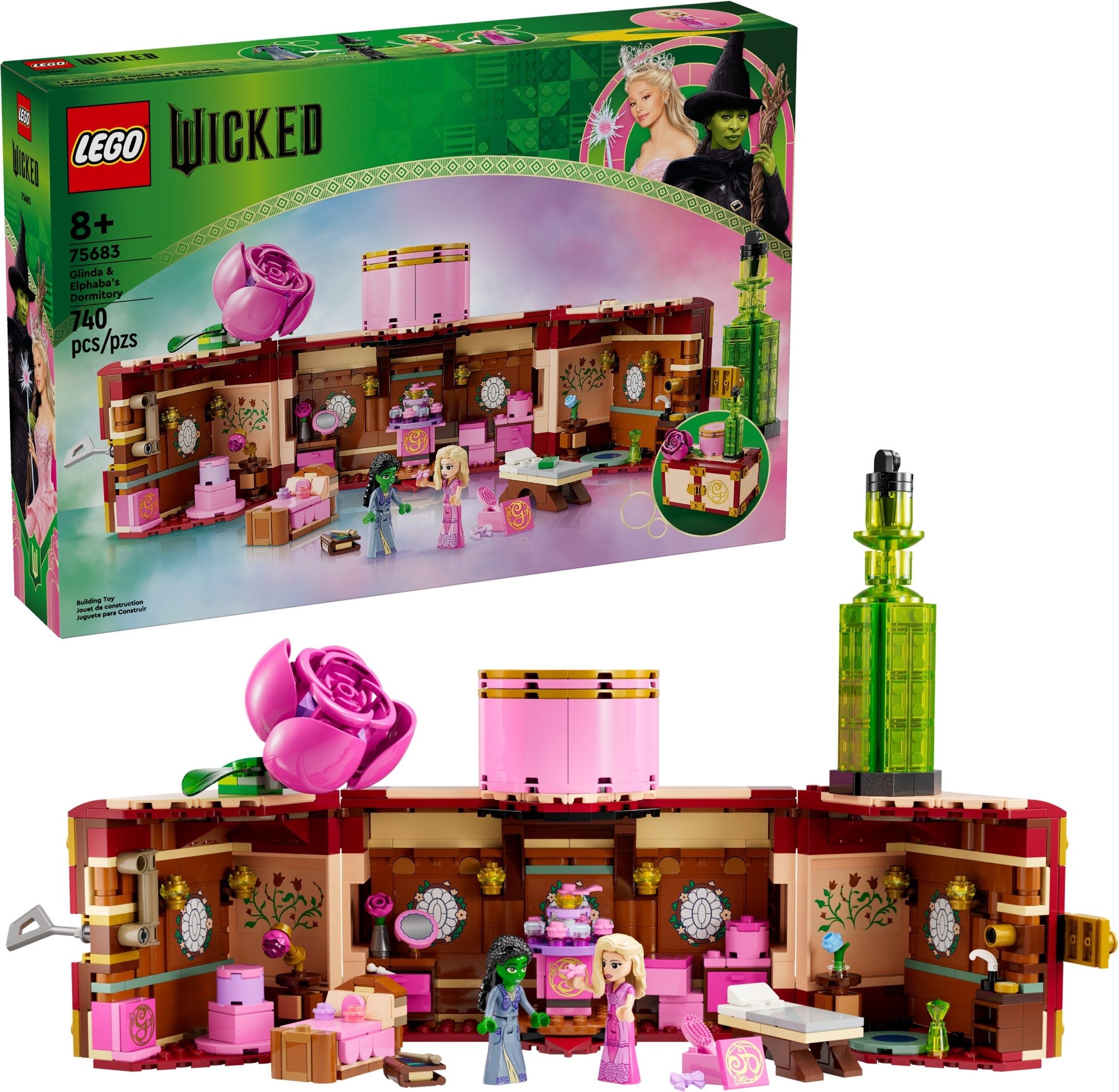 Glinda & Elphaba's Dormitory (75683) | Compare LEGO® Set Prices | Brickfall